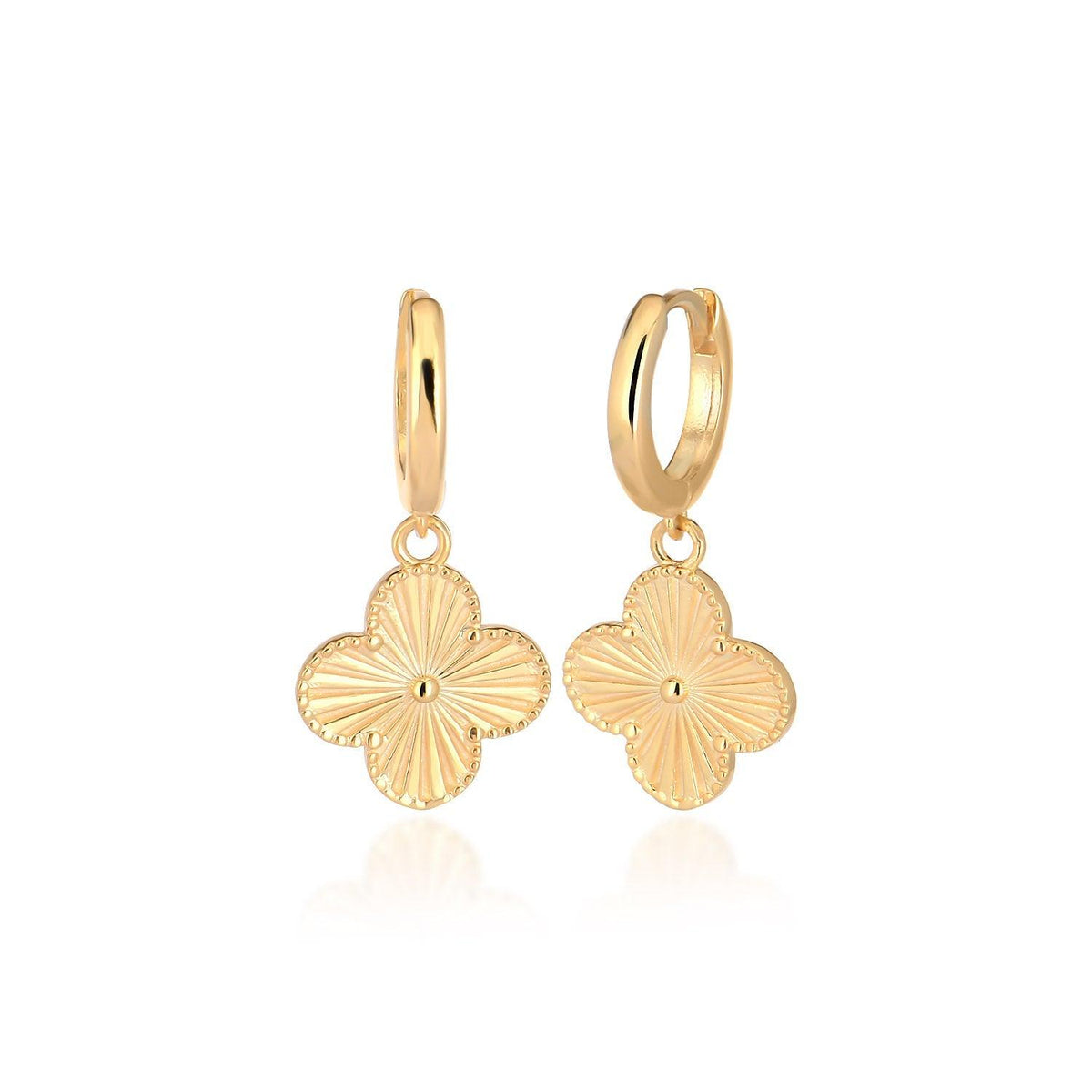 diamond-cut-clover-dangling-hoop-earrings-in-gold-vermeil-nili-gem.jpg ...